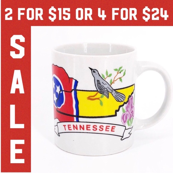 Dining | Vintage Tennessee Souvenir Coffee Mug | Poshmark
